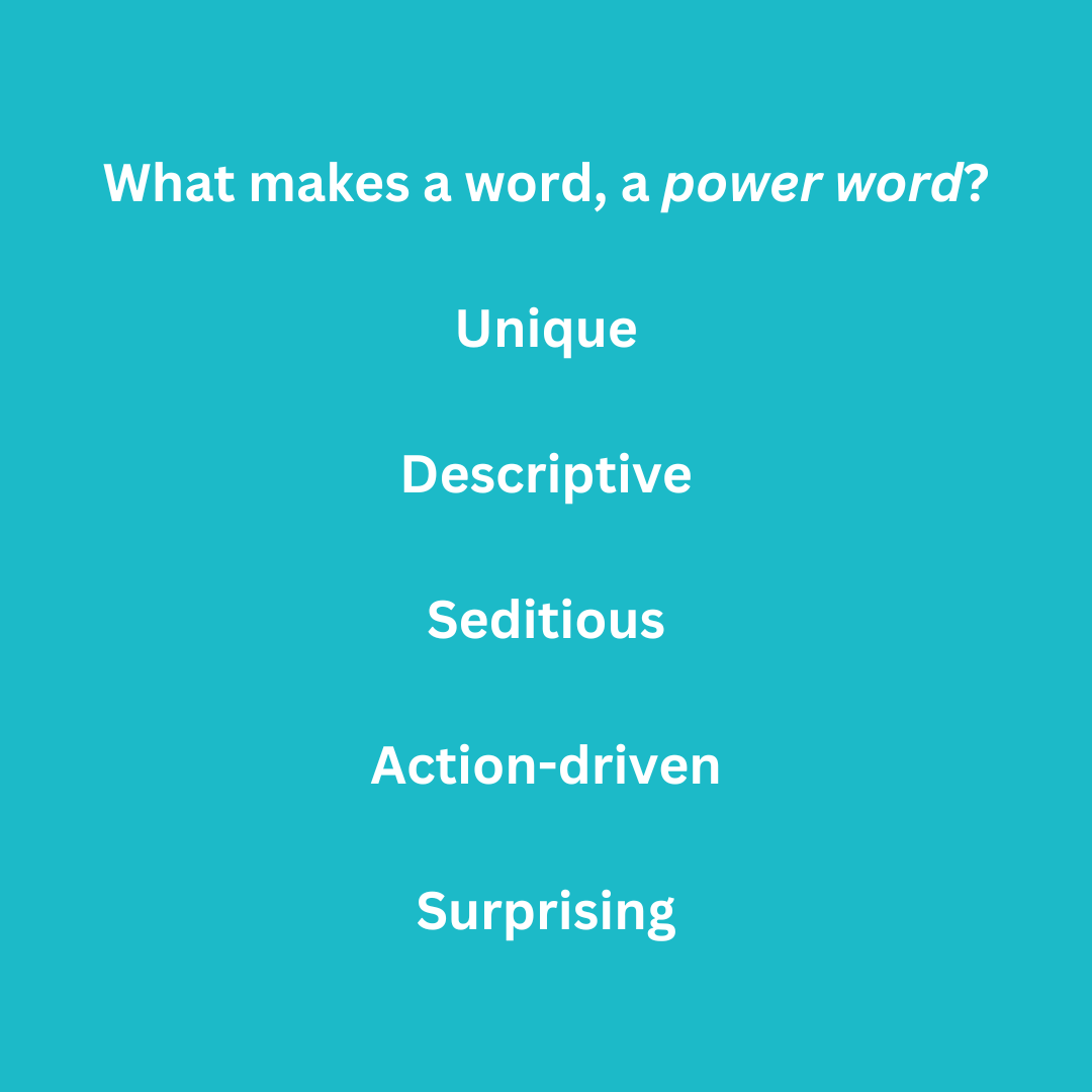 Choose your [power] words wisely - Virtual Orator